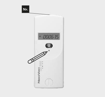 NeoVac Messgeräte ablesen