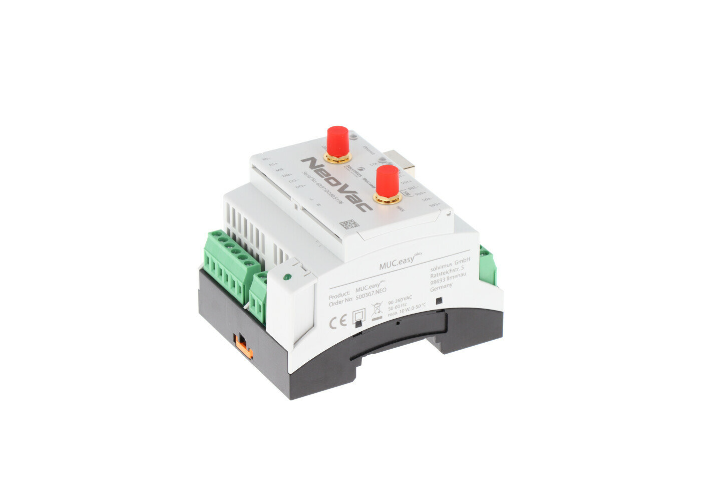 NeoVac MUC Easy Plus Datenzentrale